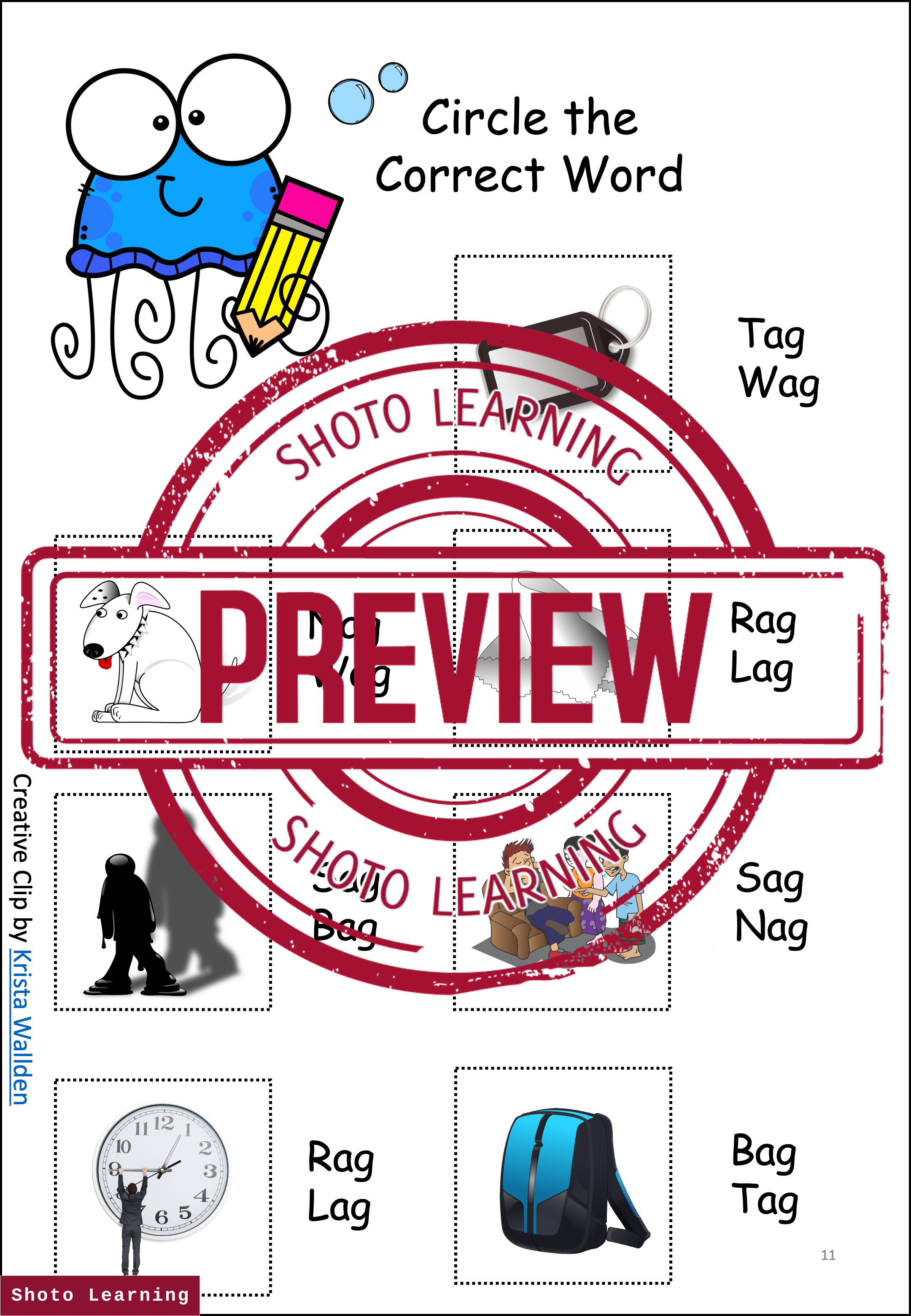 IP WORD FAMILY CVC BLEND WORKSHEET SPEAKING READING WRITING 3 & 4 ...
