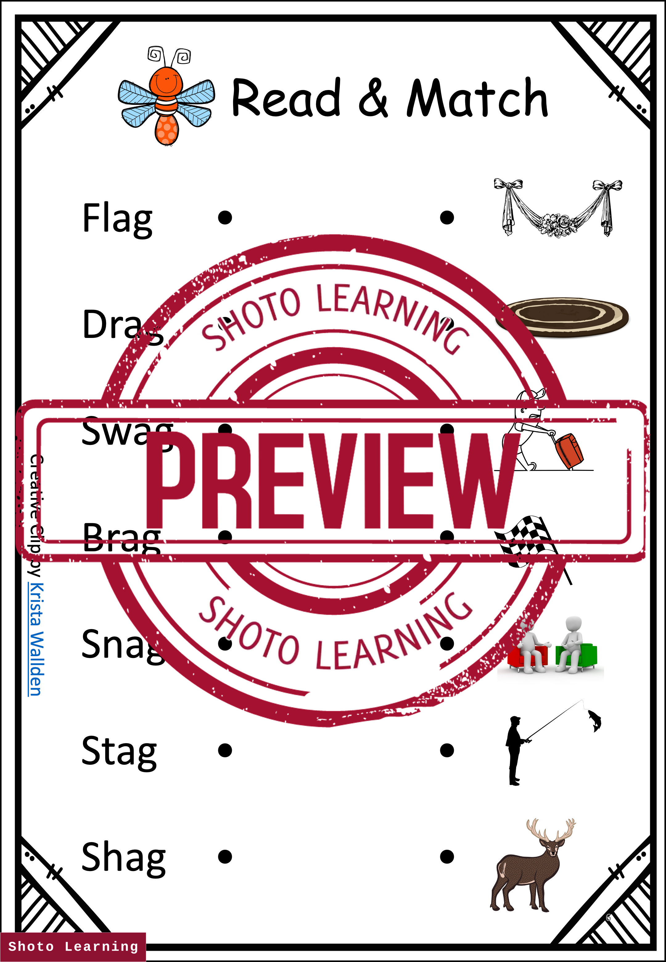 AM WORD FAMILY CVC BLEND WORKSHEET SPEAKING READING WRITING 3 & 4 ...
