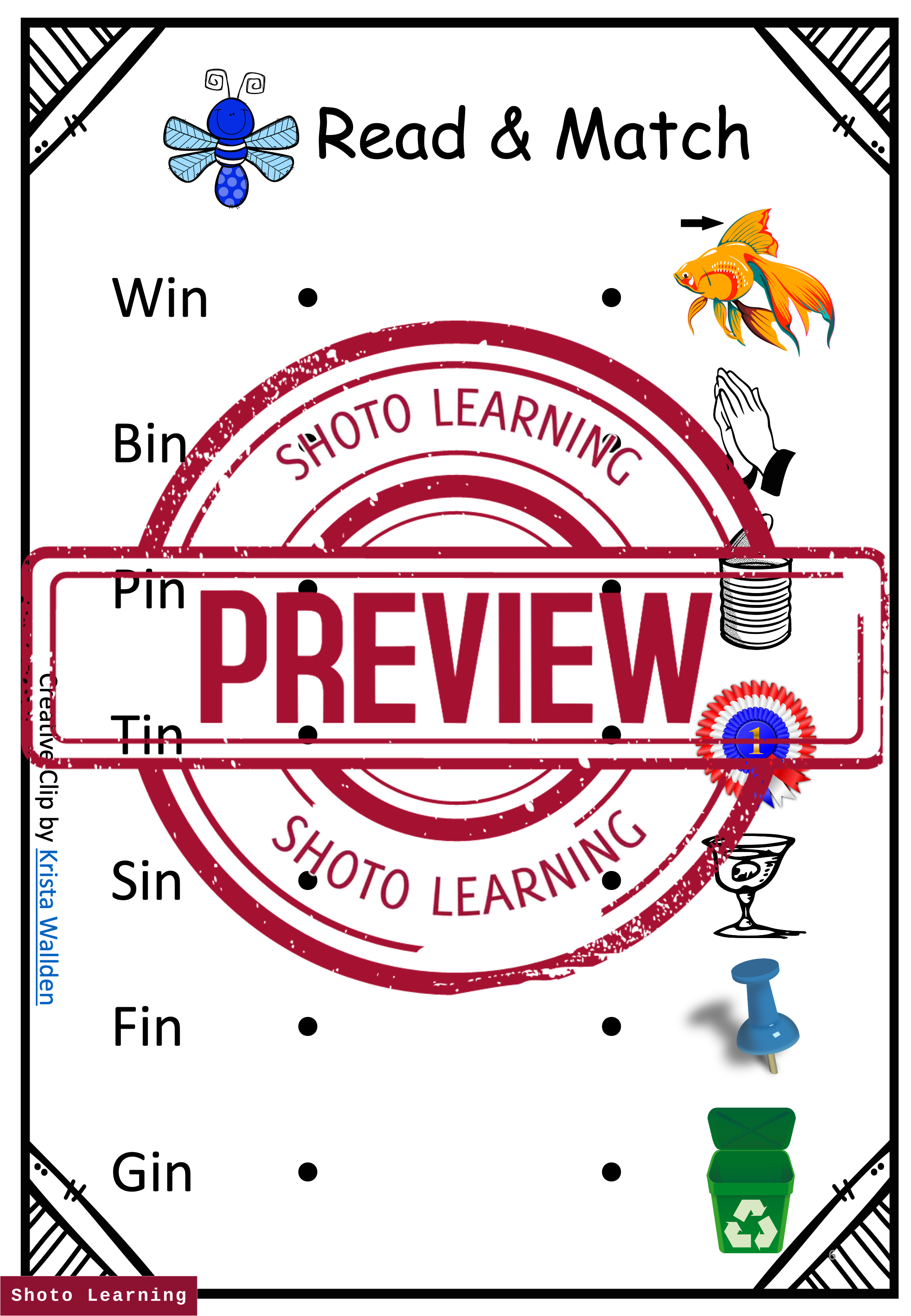 EN WORD FAMILY CVC BLEND WORKSHEET - SPEAKING READING & WRITING 3 ...