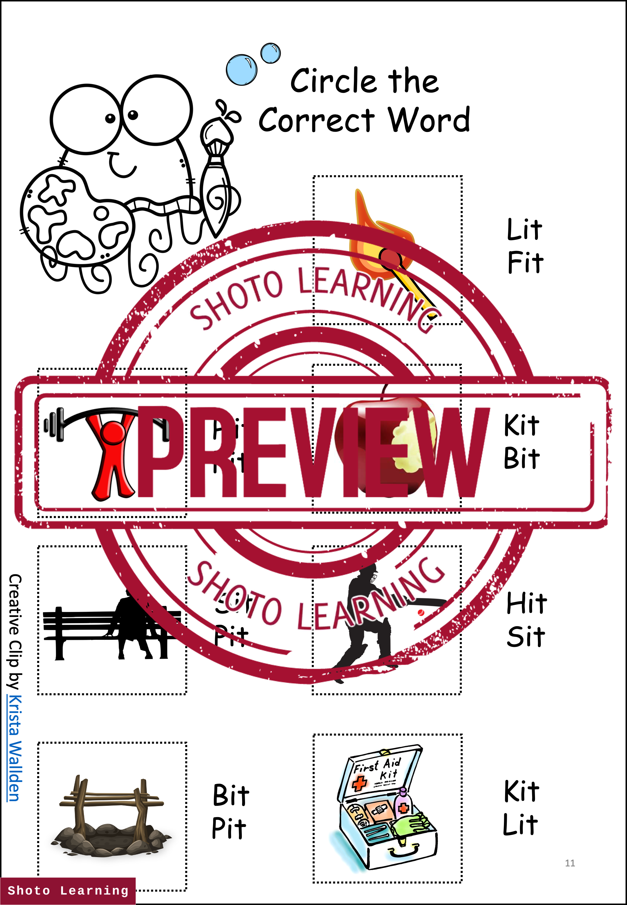 AM WORD FAMILY CVC BLEND WORKSHEET SPEAKING READING WRITING 3 & 4 ...