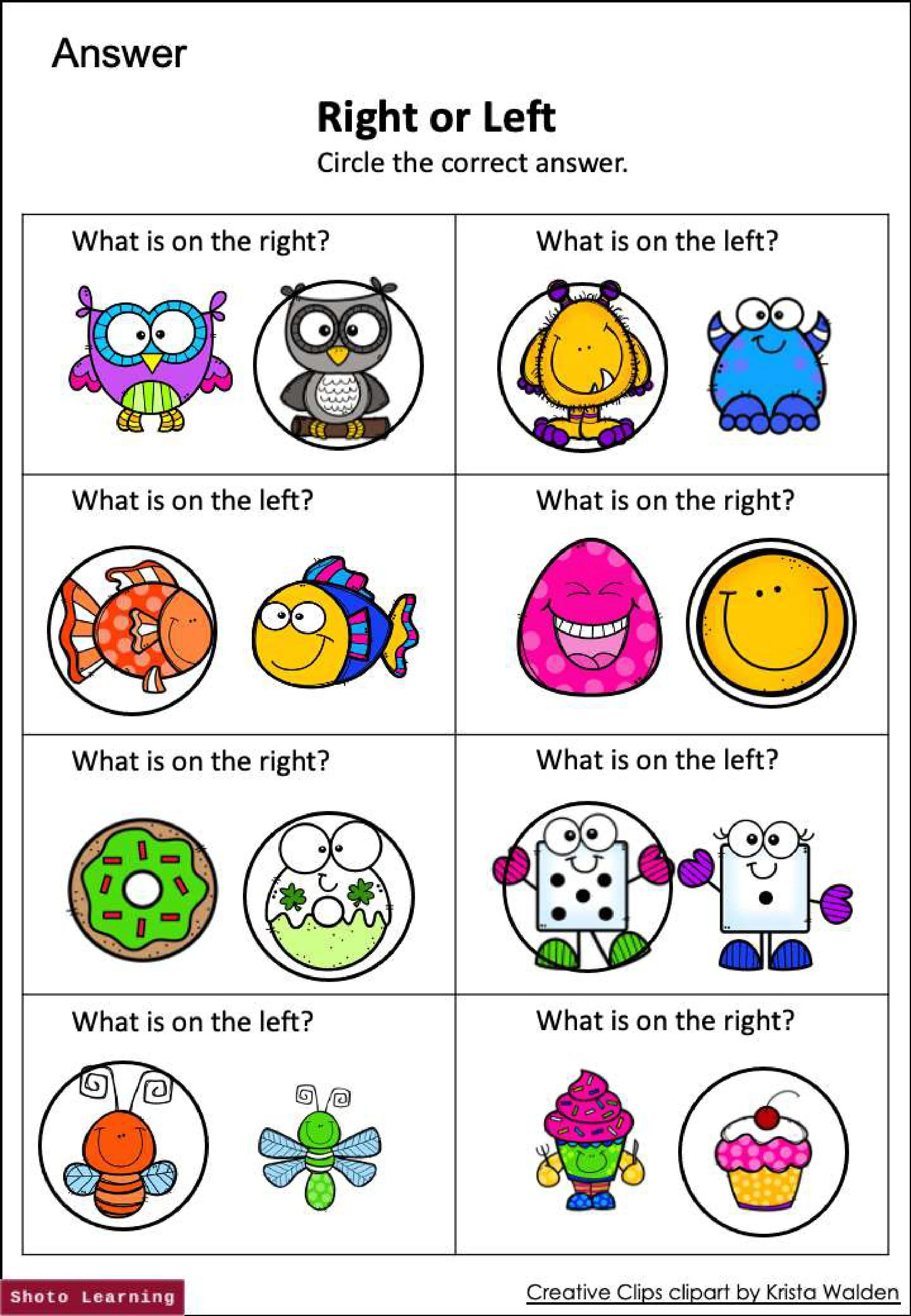 FREE Math BUNDLE Pre-K Numbers Classify Money Compare Position Size ...