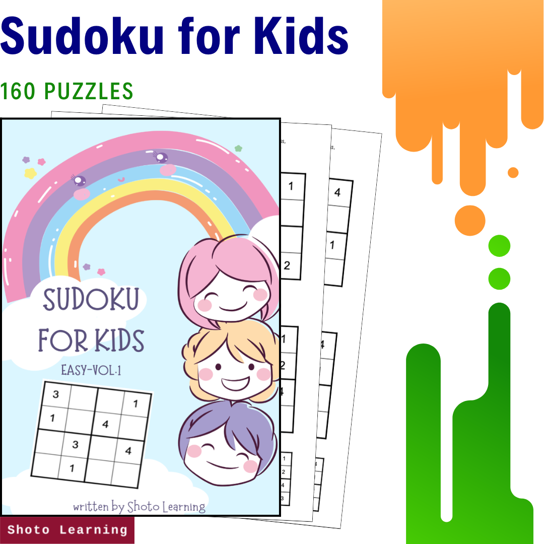 Sudoku — Shoto Learning | English | Math | Science Worksheets
