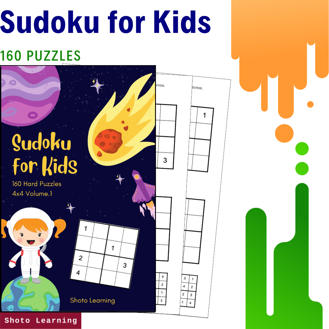 Sudoku — SHOTO LEARNING | English Math Science Worksheets