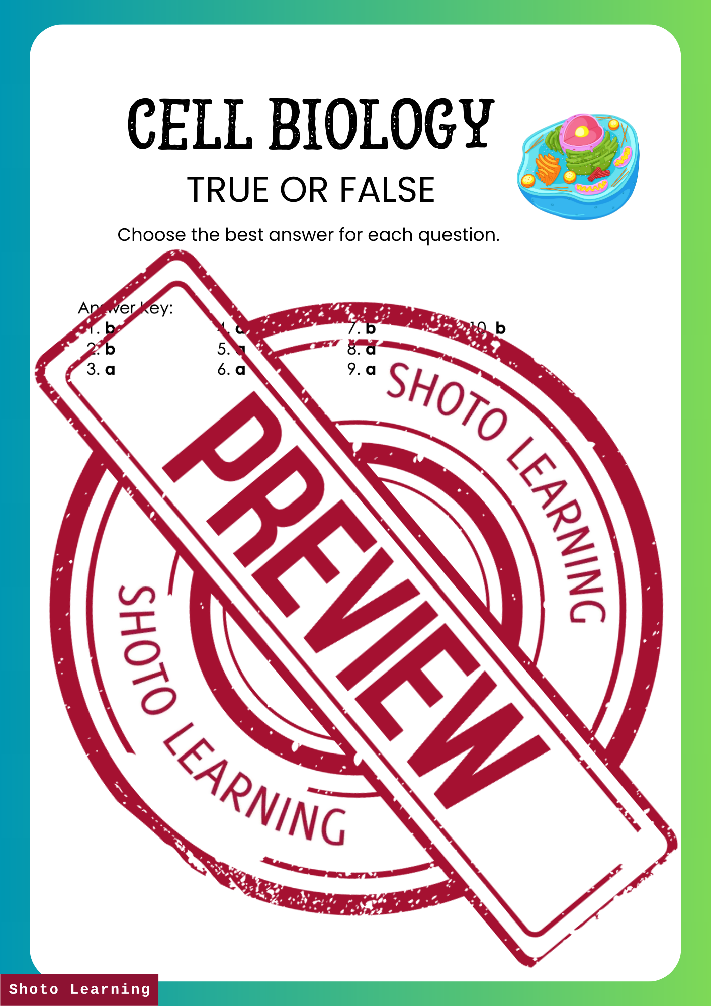 Biochemistry True or False Challenge: Test Your Molecular Knowledge ...