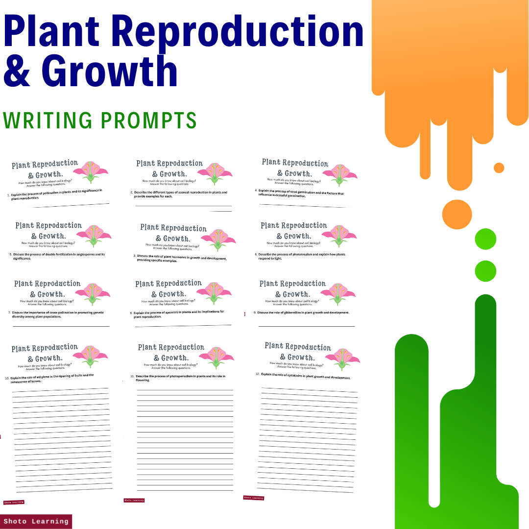 Plants Reproduction and Growth — Shoto Learning | English | Math ...