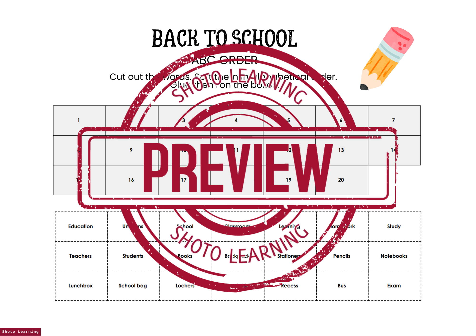 Back to School Fill in the Blanks Worksheet: Test Your Knowledge ...