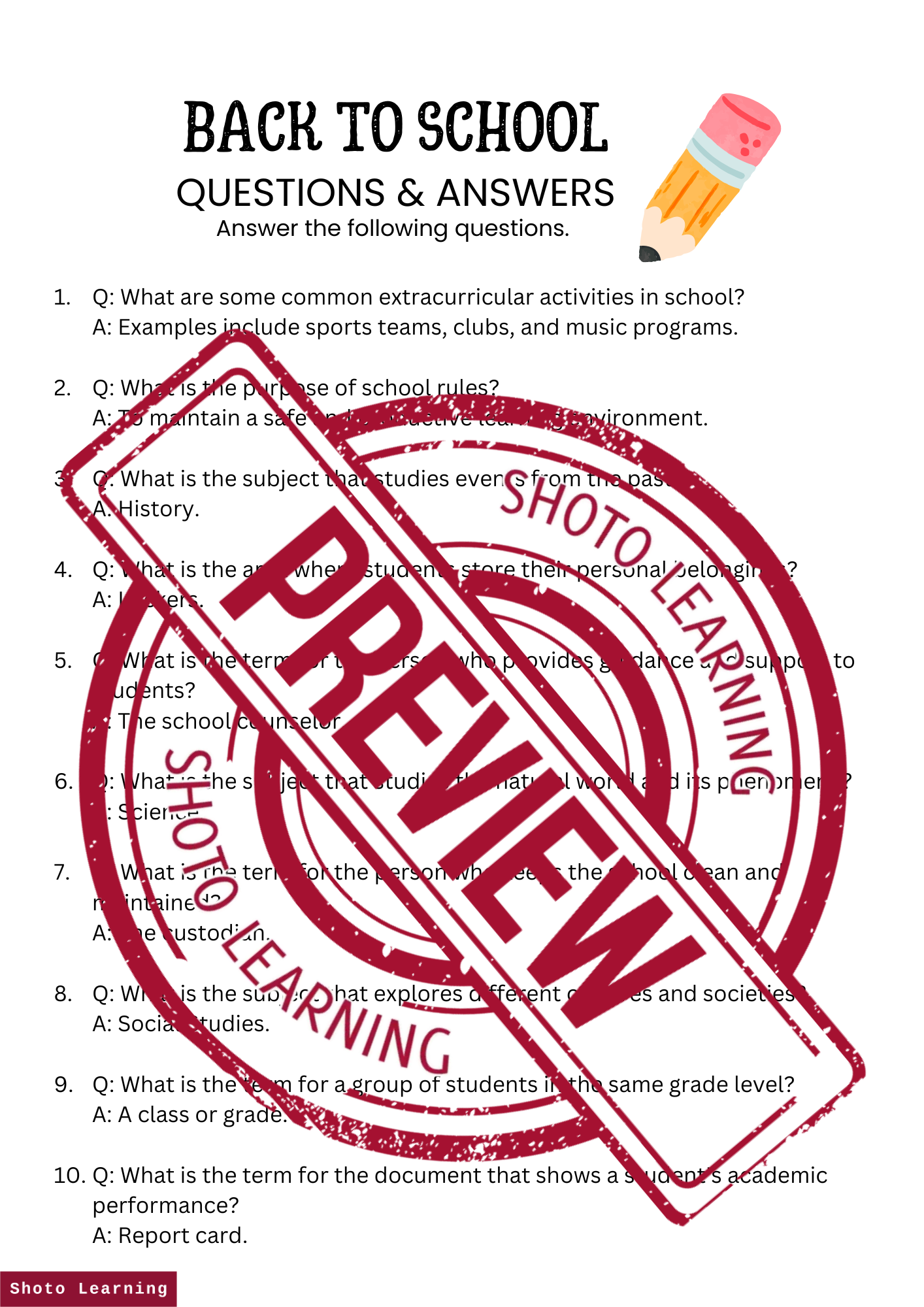 Explore and Discover: Free School Supplies Word Search Extravaganza ...