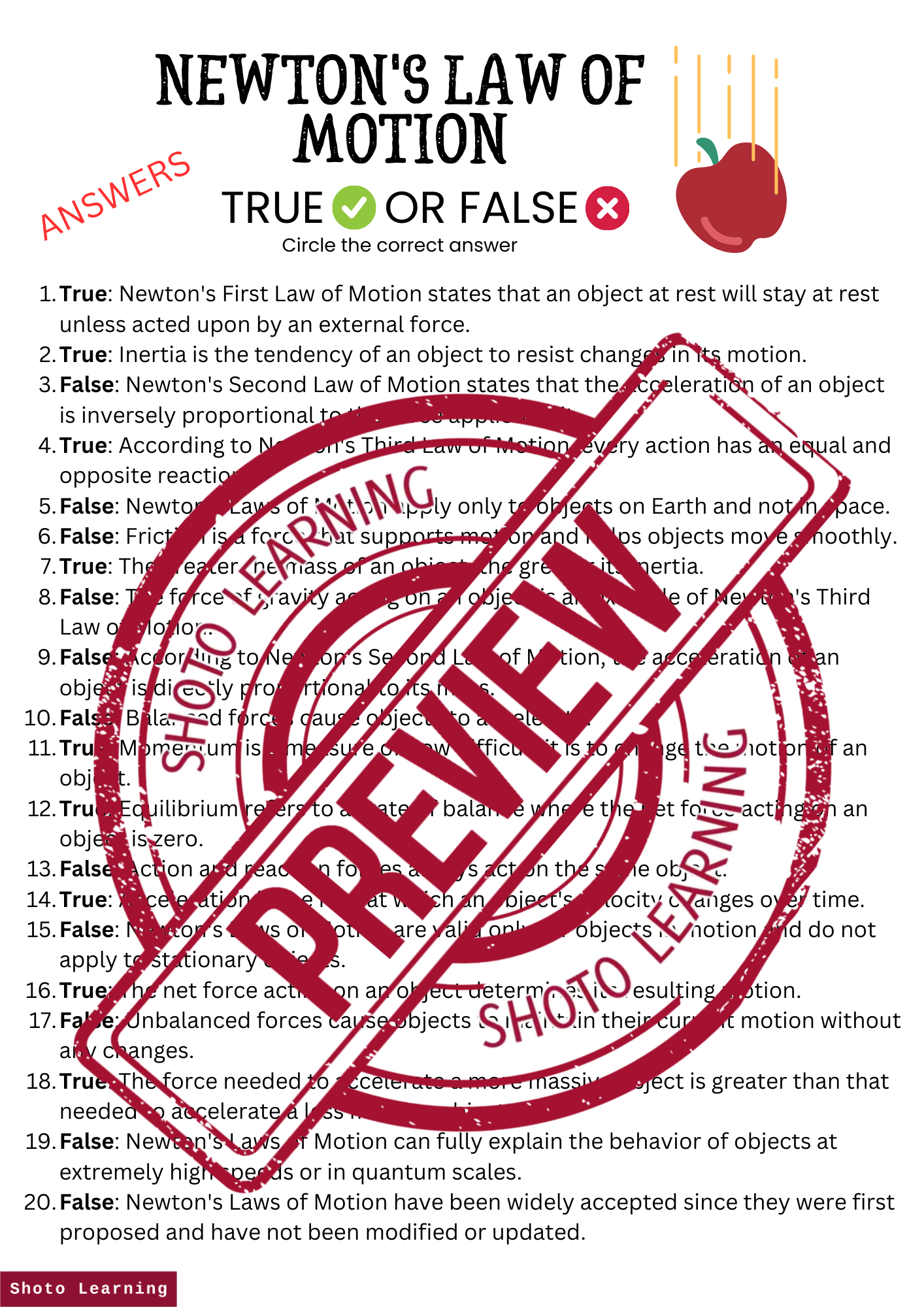 Bacterial Mining Veracity: True or False Worksheet — Shoto Learning ...