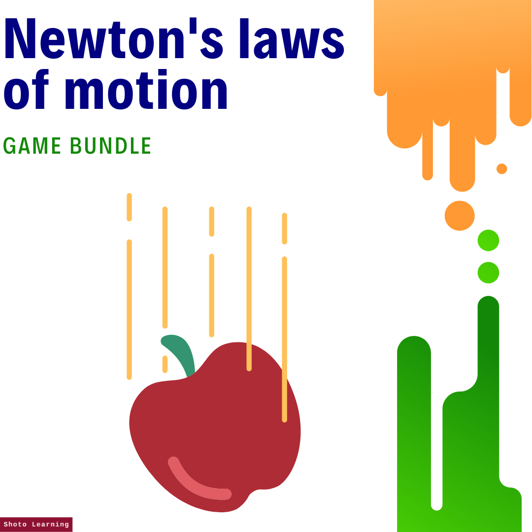 Newton's Laws of Motion: The Game Bundle — Shoto Learning | English ...