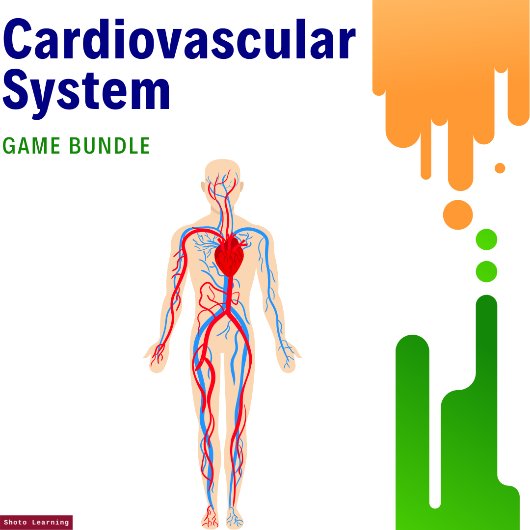 Heartbeat Challenge: Cardiovascular System Game Bundle — Shoto Learning ...