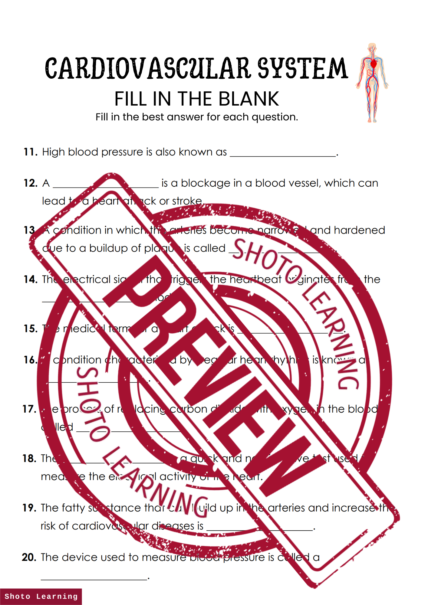 Biochemistry Fill-in-the-Blank Challenge: Test Your Molecular Knowledge ...