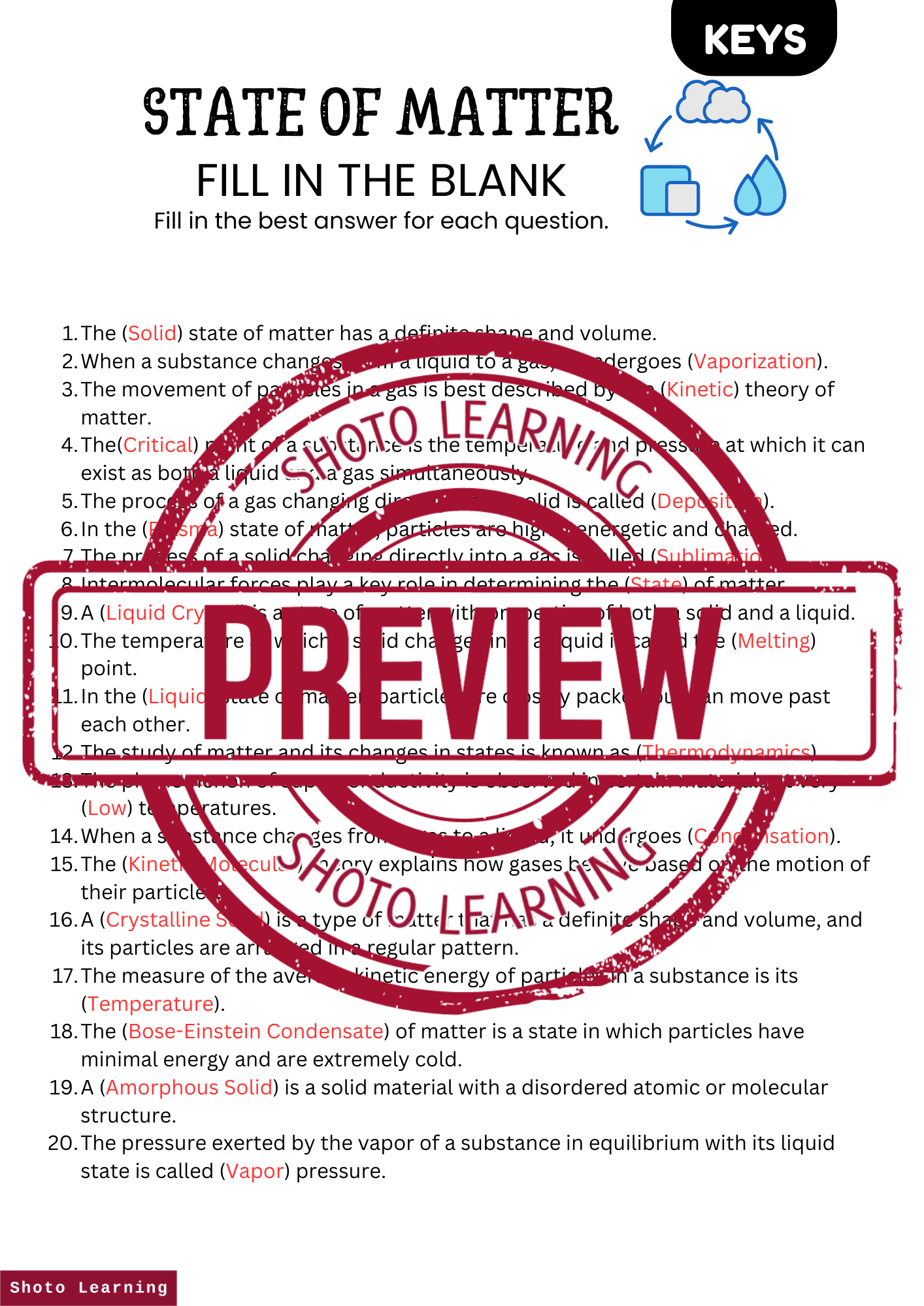 Ecology Mastery: Fill in the Blank Worksheets for Environmental ...