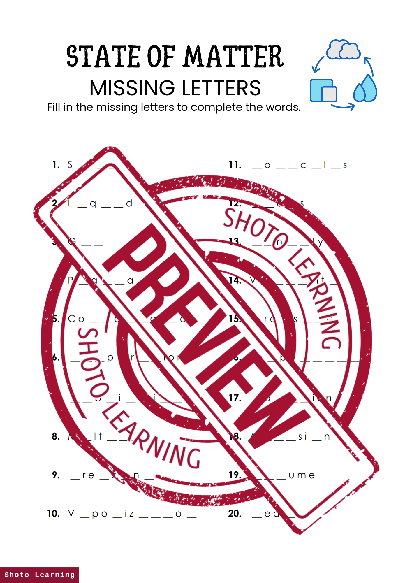 Eukaryotic Cell Missing Letter Worksheet - Fun and Educational Activity ...
