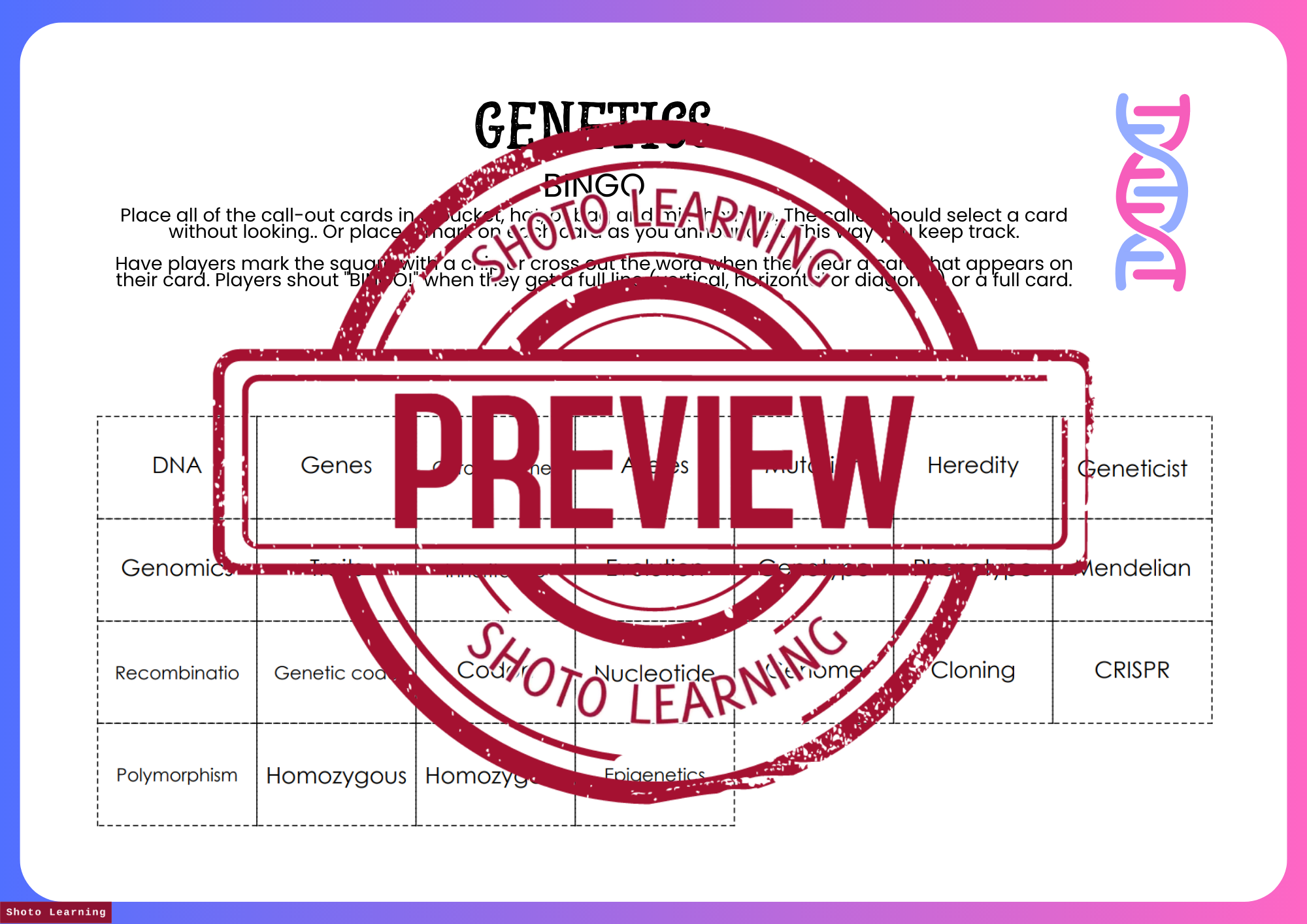 Mining Microbes Bingo: Discover the World of Bacteria in the Industry ...