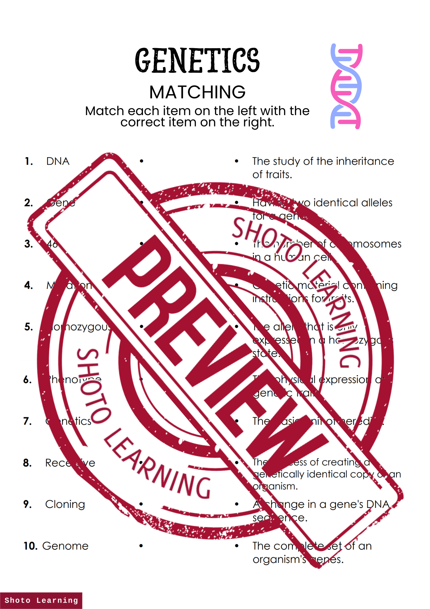 5 Senses Matching Worksheets: Enhance Understanding and Vocabulary ...