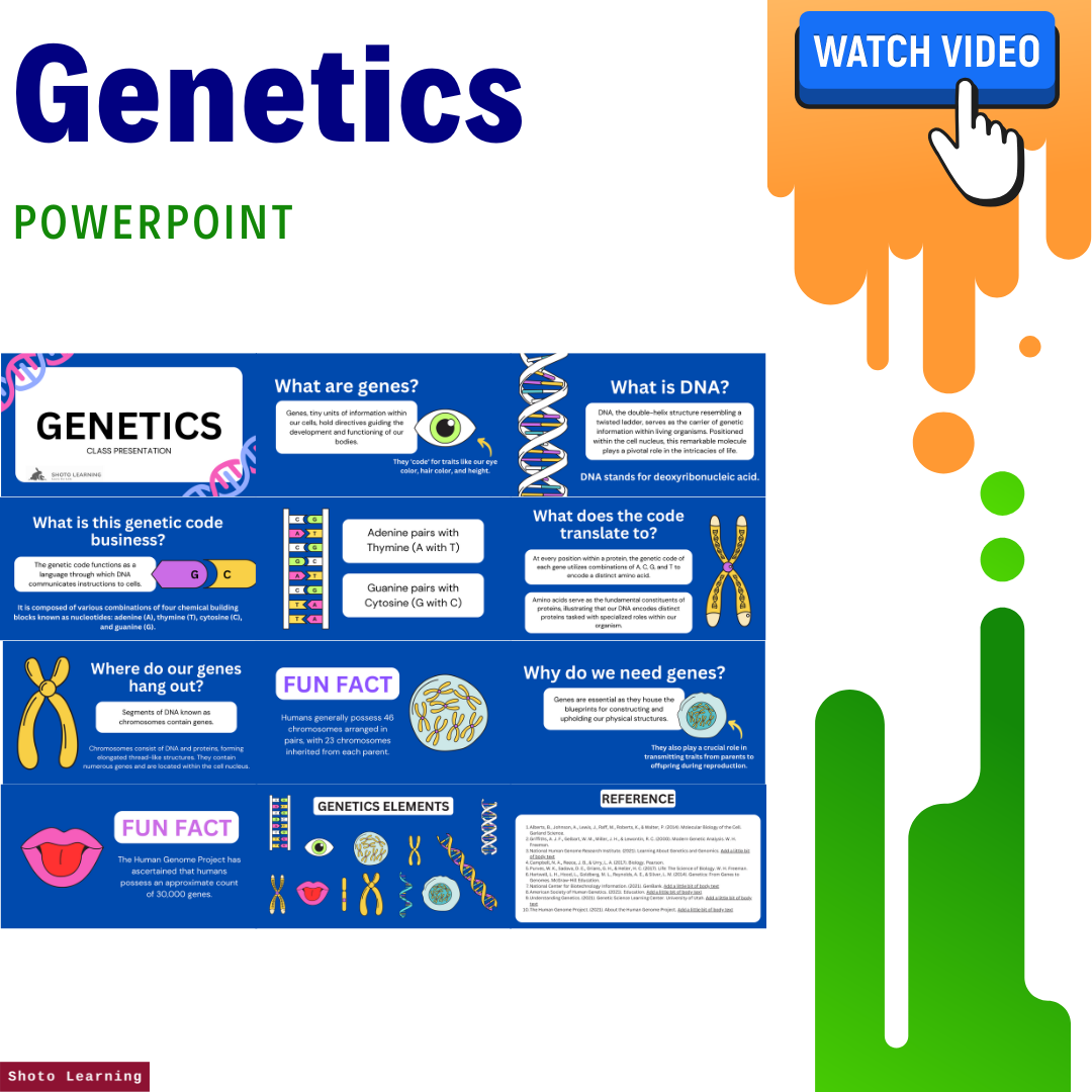 Genetics — Shoto Learning | English | Math | Science Worksheets