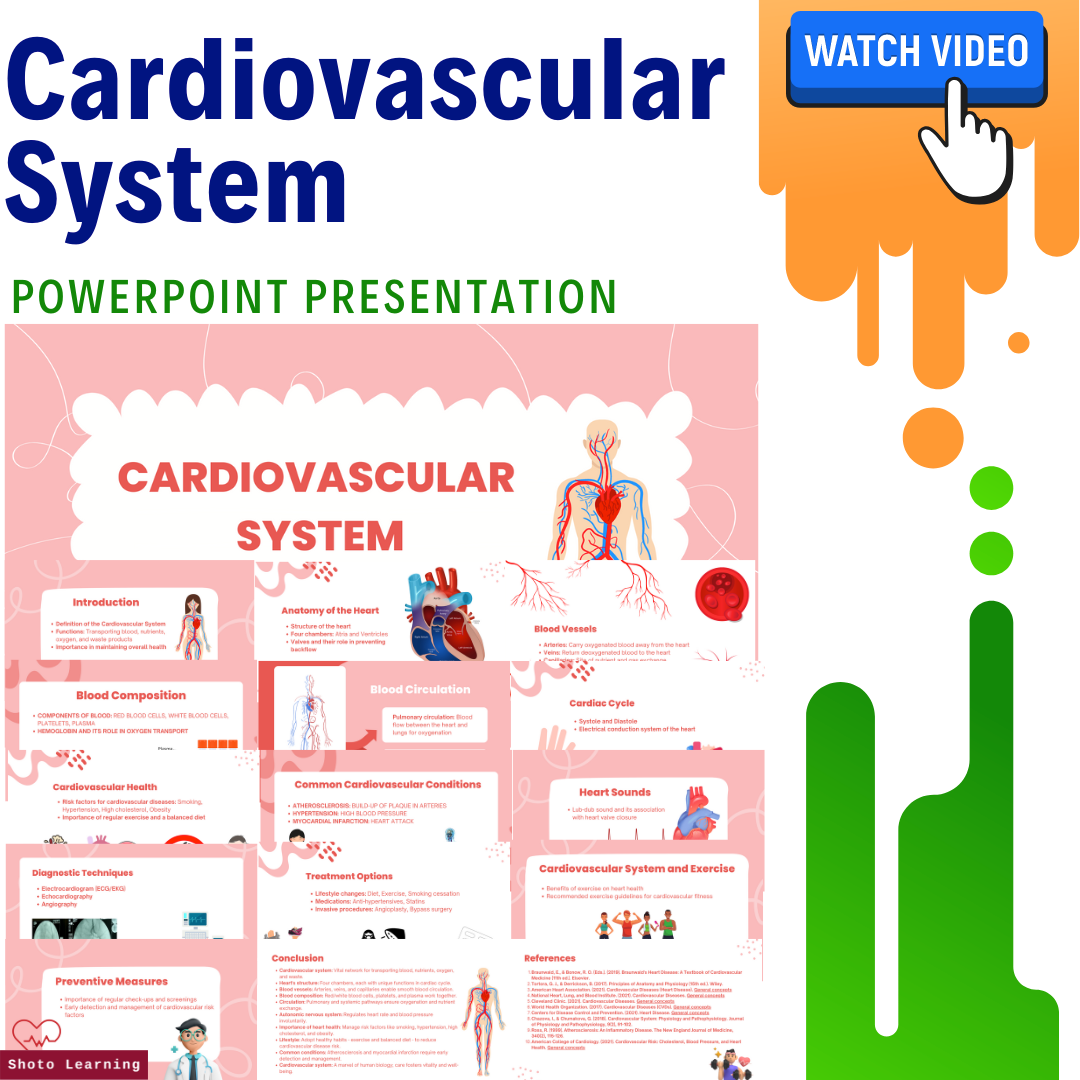 Unlock the Wonders of the Cardiovascular System: PowerPoint Lecture ...
