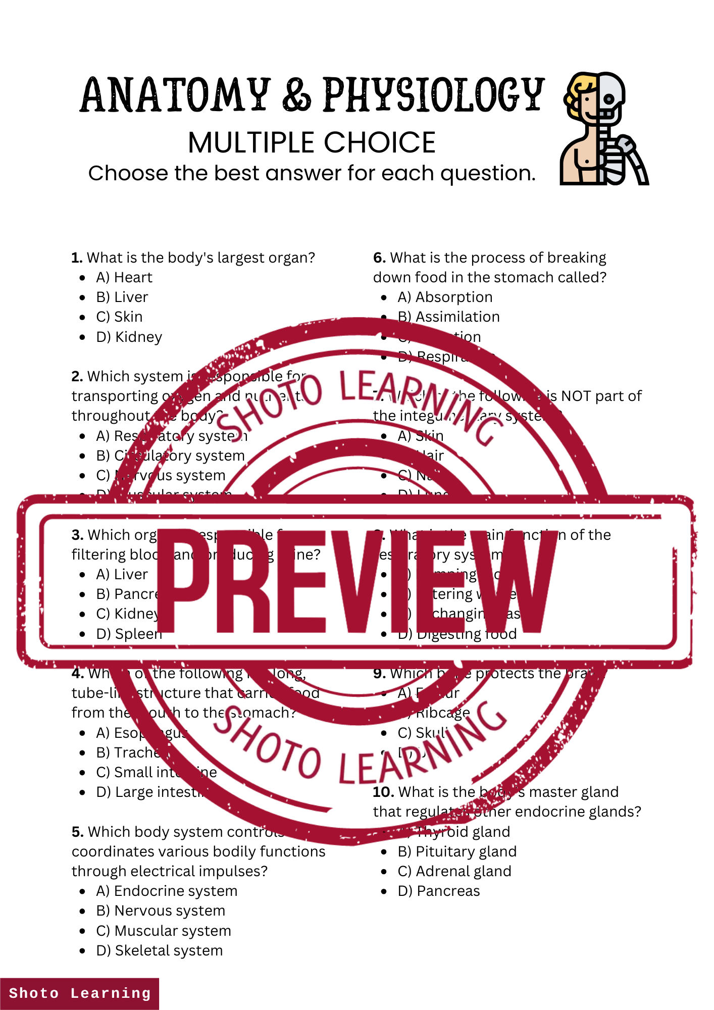 Bacterial Mining Mastery: 20 Multiple Choice Quiz on Microbial Marvels ...