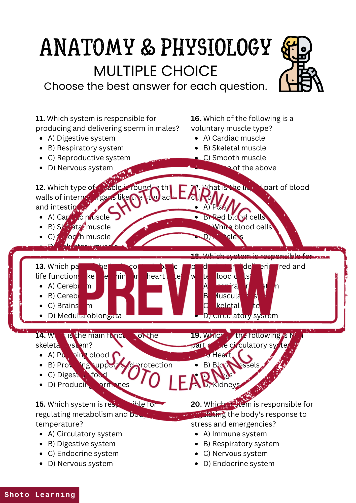 Bacterial Mining Mastery: 20 Multiple Choice Quiz on Microbial Marvels ...