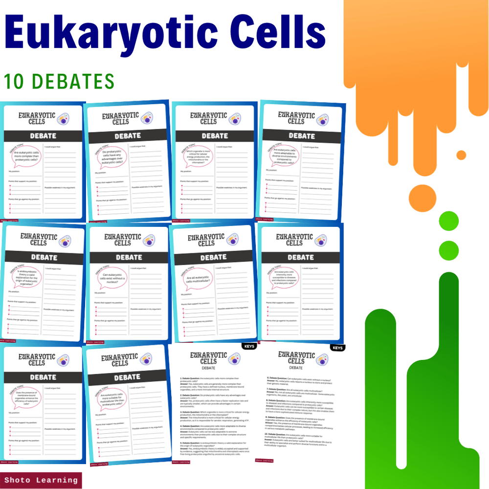 Eukaryotic Cell Matching Worksheet: Organelles and Functions — Shoto ...