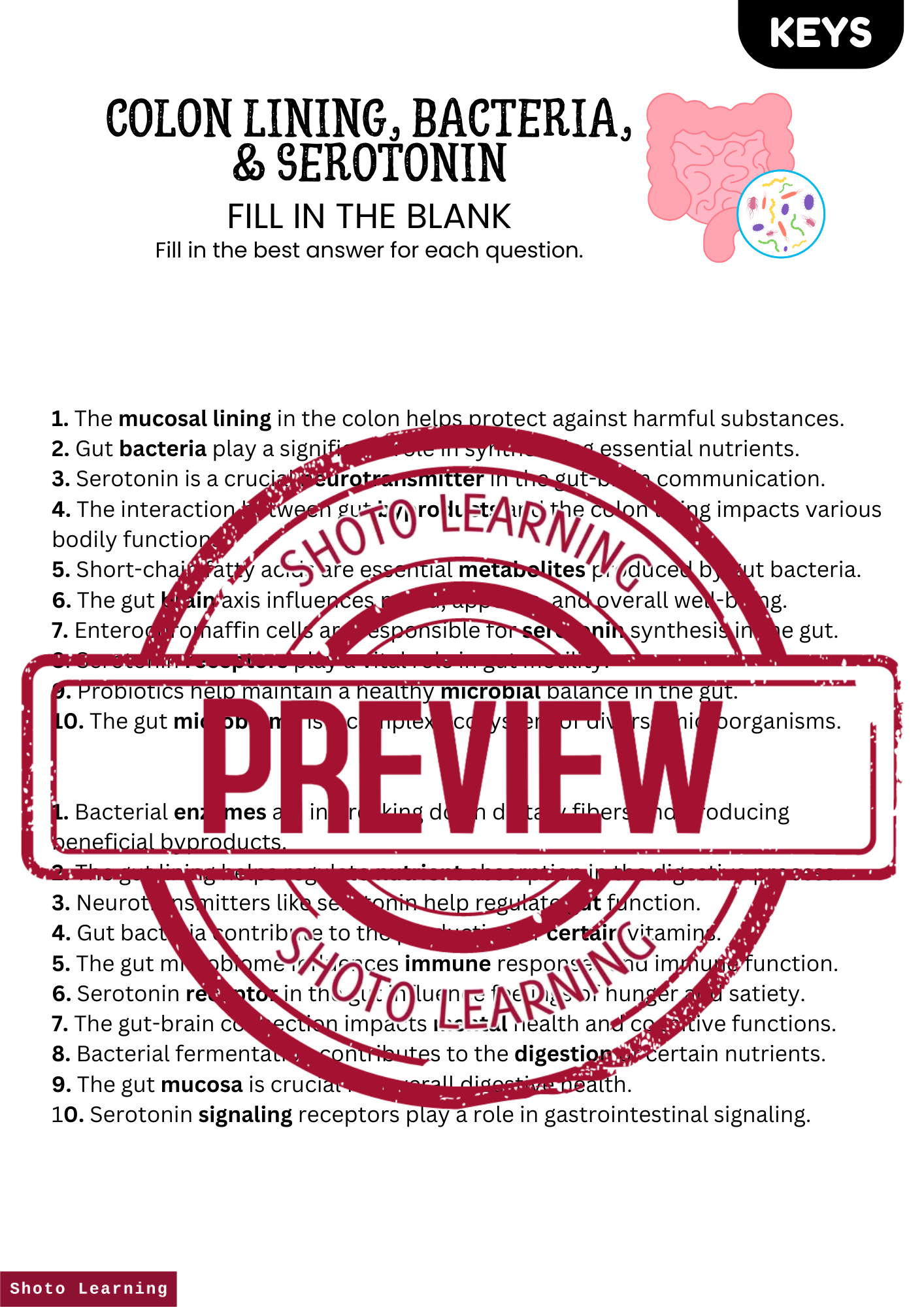 Biochemistry Fill-in-the-Blank Challenge: Test Your Molecular Knowledge ...