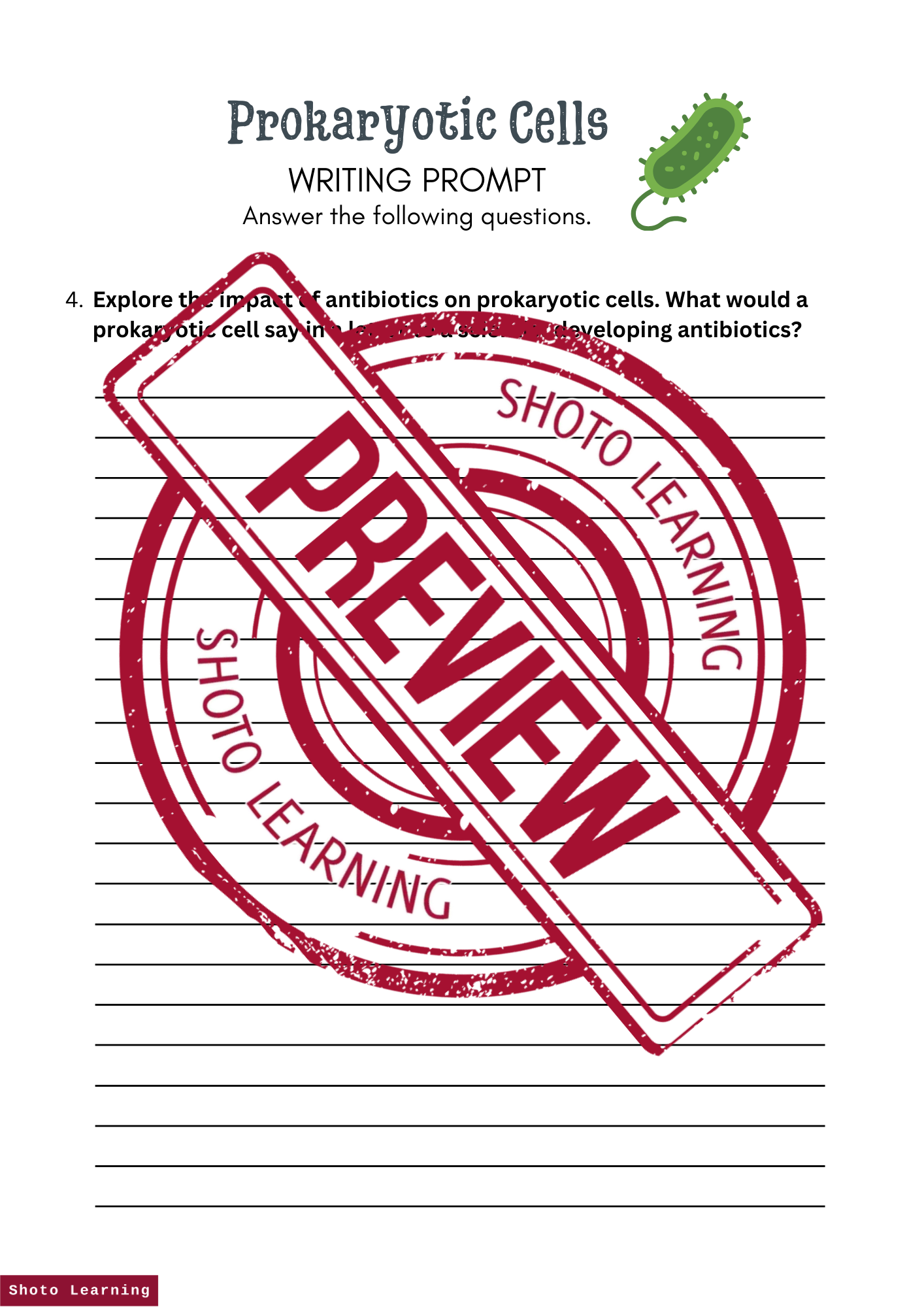 Prokaryotic Cells Mastery Exam: 45-Minute Comprehensive Assessment ...
