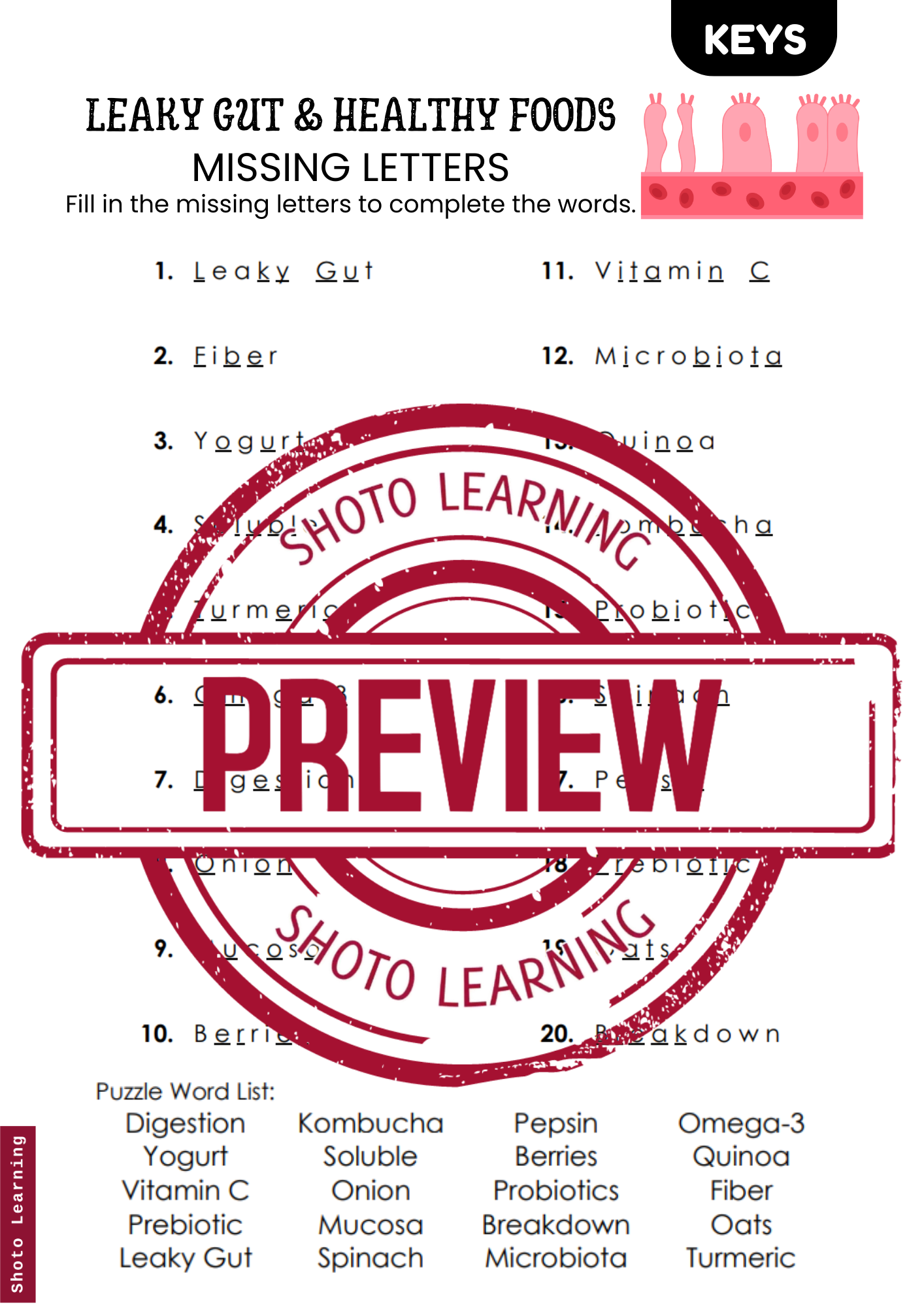 Explore the Harmony of Gut Health: Leaky Gut & Healthy Foods Matching ...