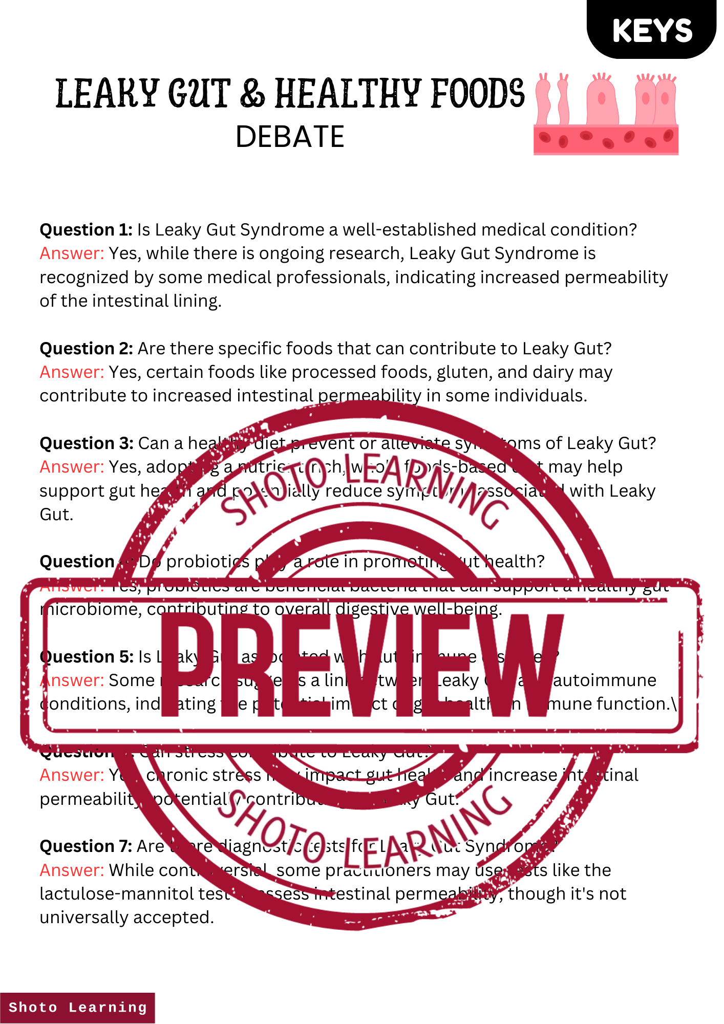 Gut Health Delights: Unveiling the Secrets of a Healthy Digestive ...