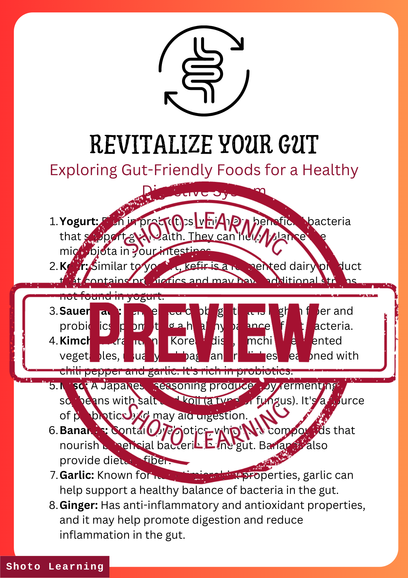 Alphabetical Mastery: Leaky Gut & Healthy Foods ABC Order Worksheet ...