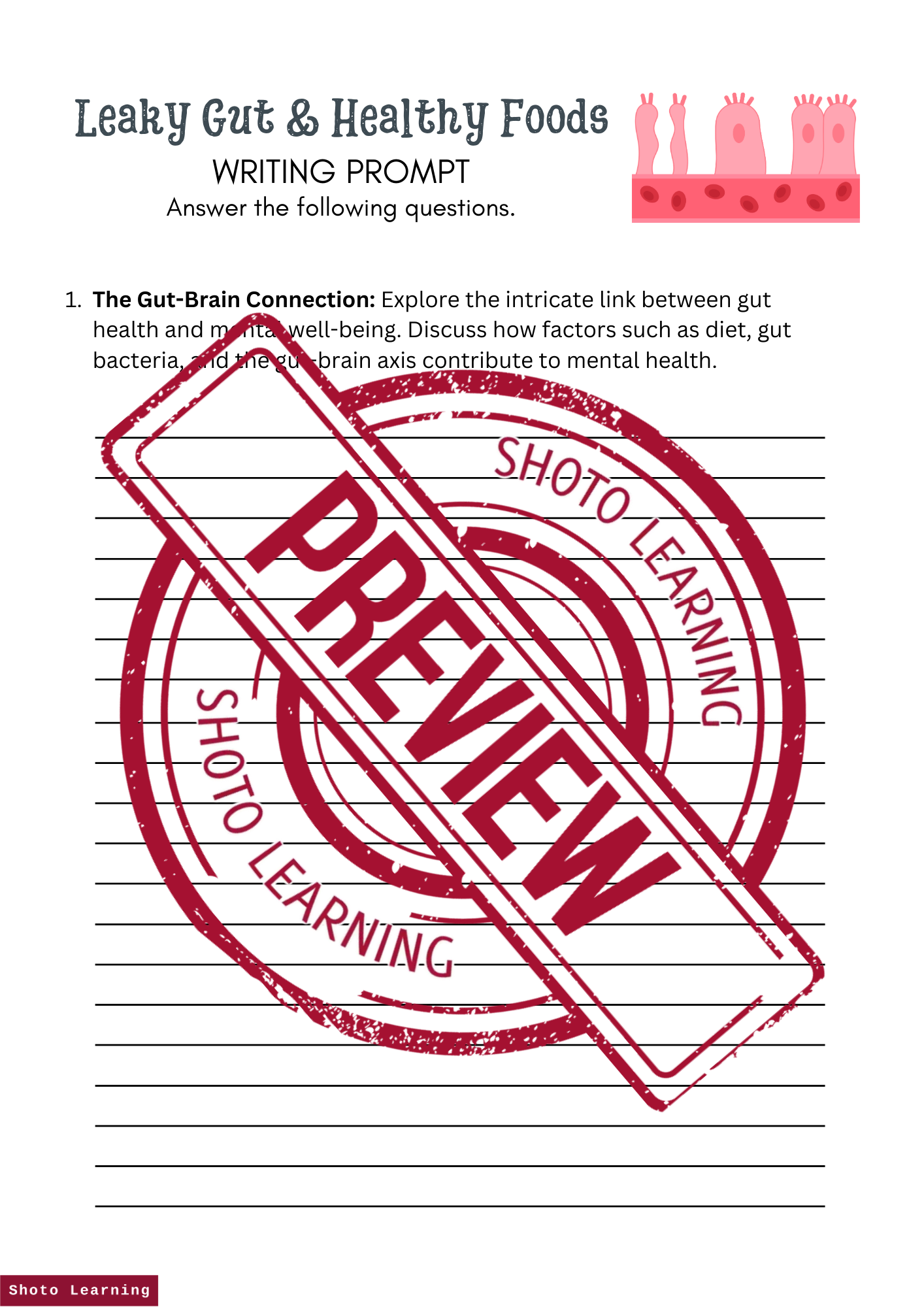 Revitalize Your Gut: Nourishing Choices - 20 Multiple Choice Questions ...