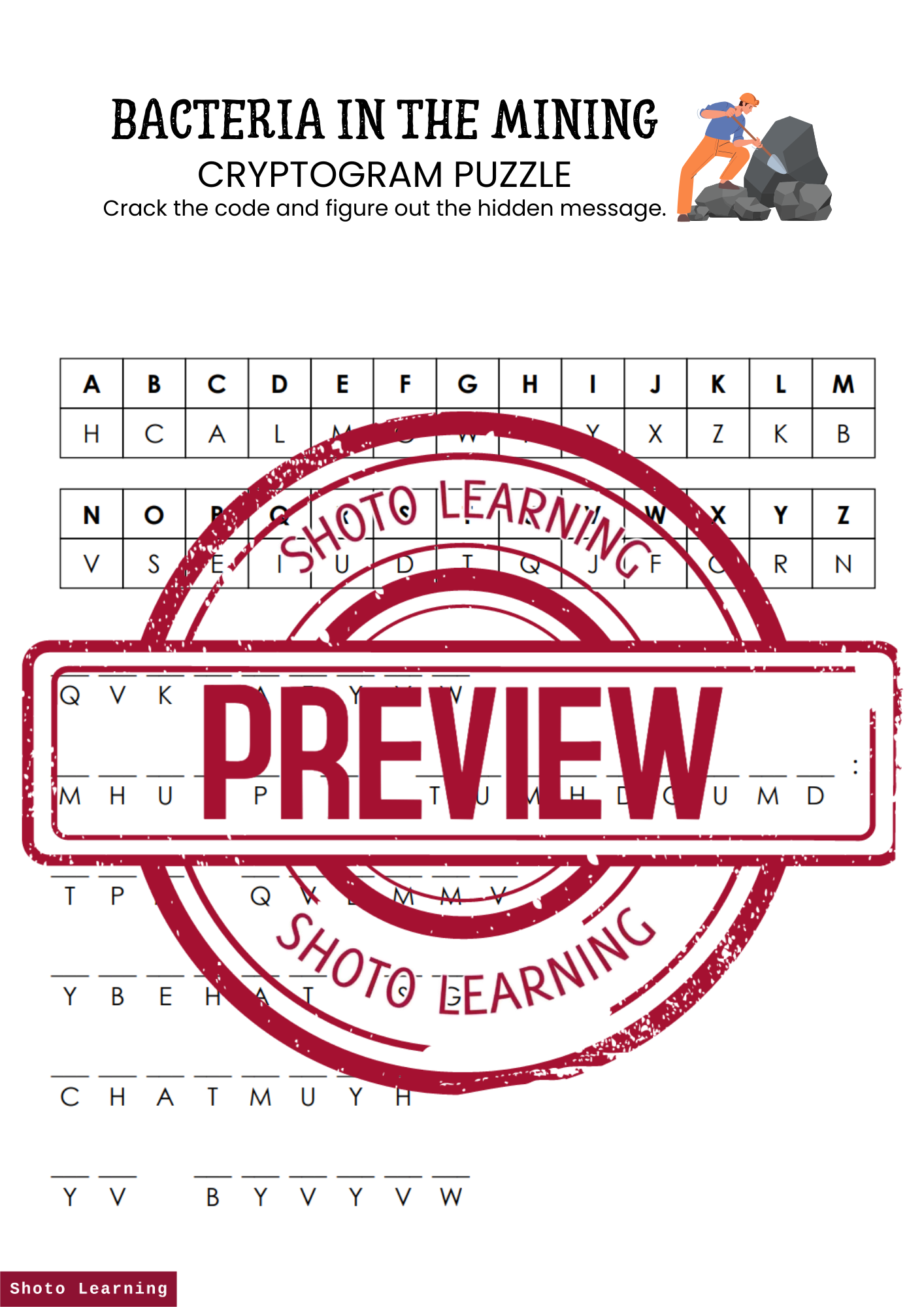 Bacteria in the Mining Industry: PowerPoint Presentation and Speech PDF ...