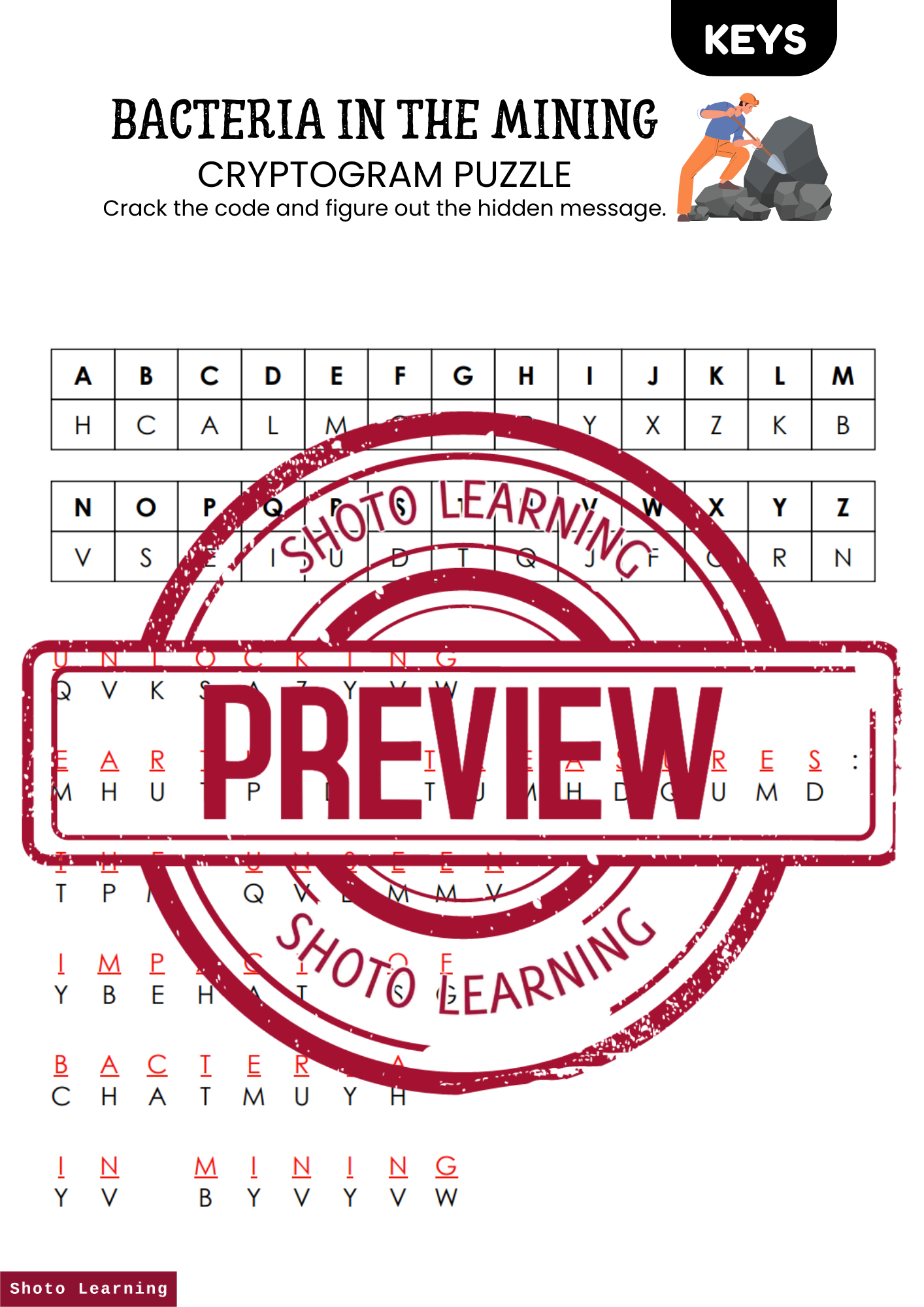 Bacteria in the Mining Industry: PowerPoint Presentation and Speech PDF ...