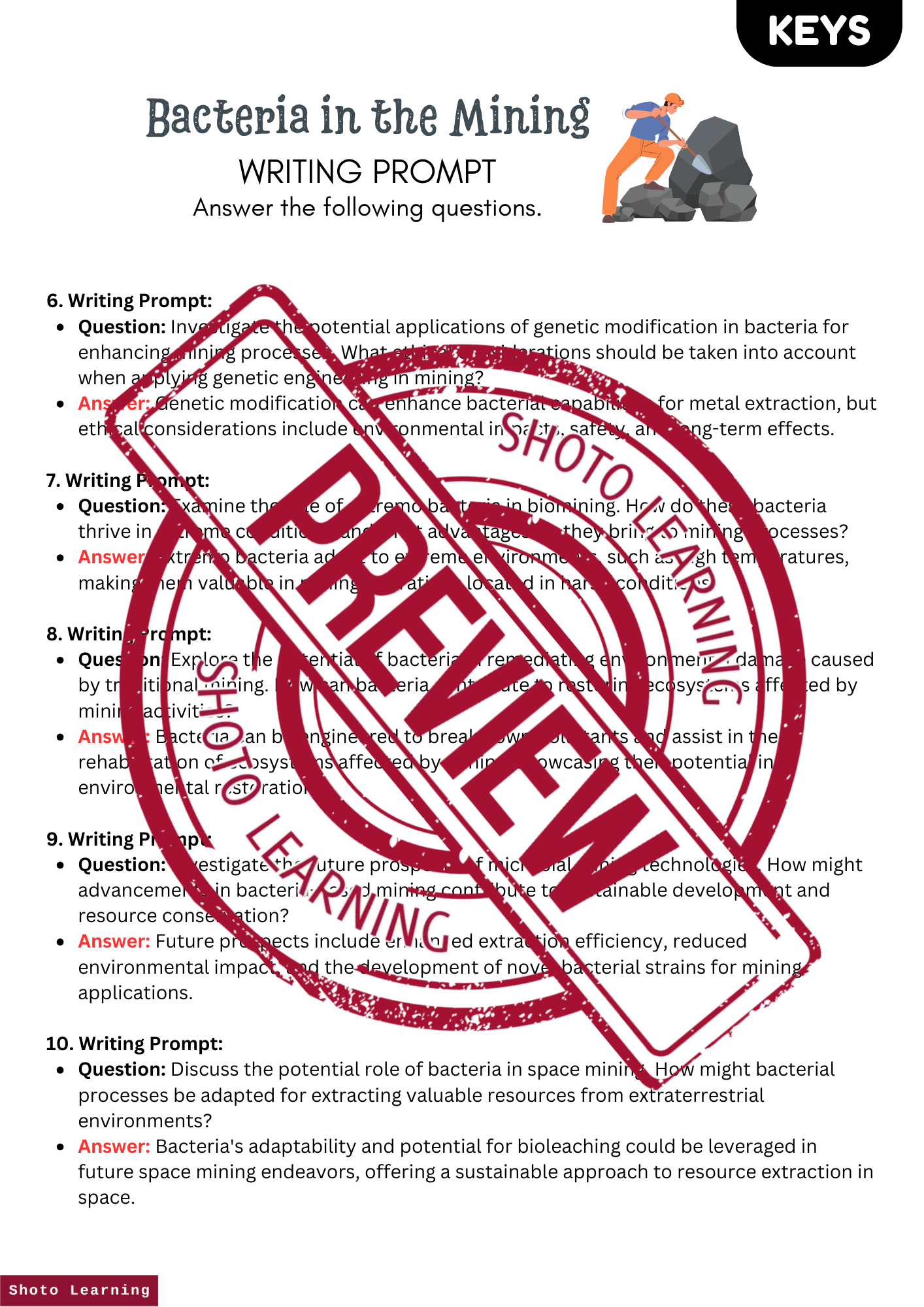States of Matter Writing Prompt Worksheet: Let Your Students Creativity ...