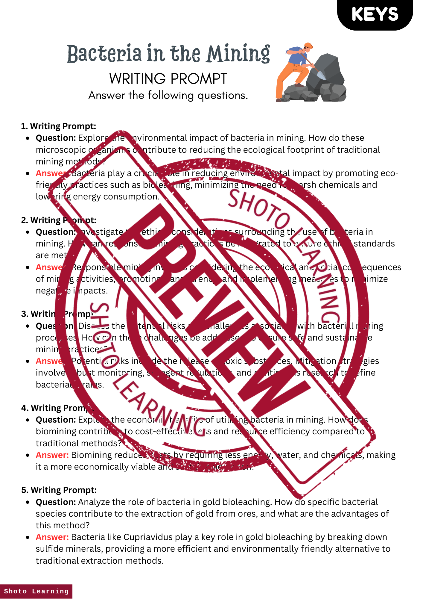 States of Matter Writing Prompt Worksheet: Let Your Students Creativity ...