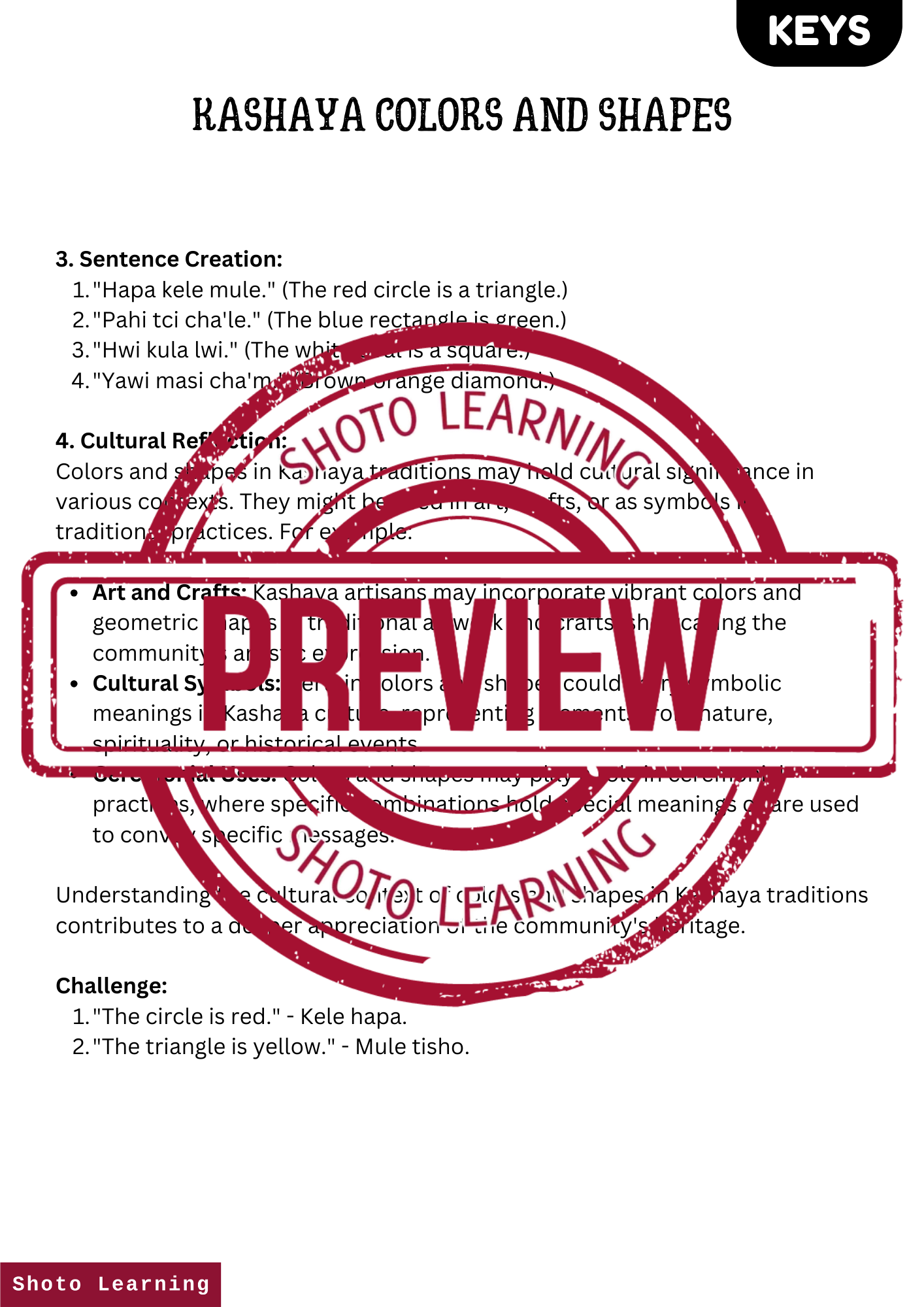 Mikasuki/Miccosukee Vocabulary Discovery: Word Search Worksheet — Shoto ...