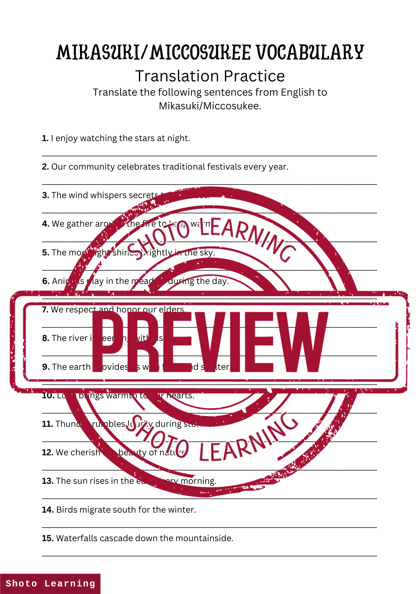 Achumawi Numbers Mastery: Explore and Practice Numbers 1-20 — Shoto ...