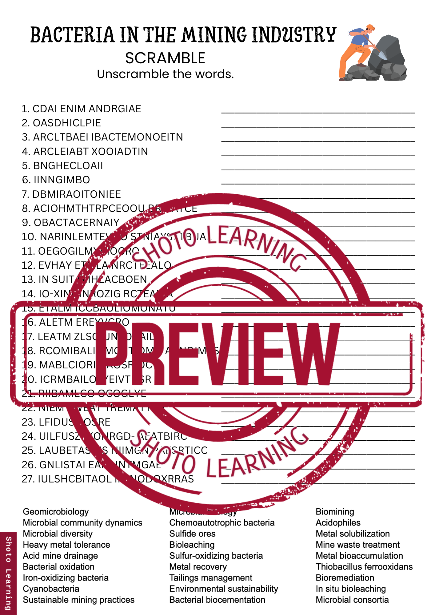 Science — Store — Shoto Learning | English | Math | Science Worksheets