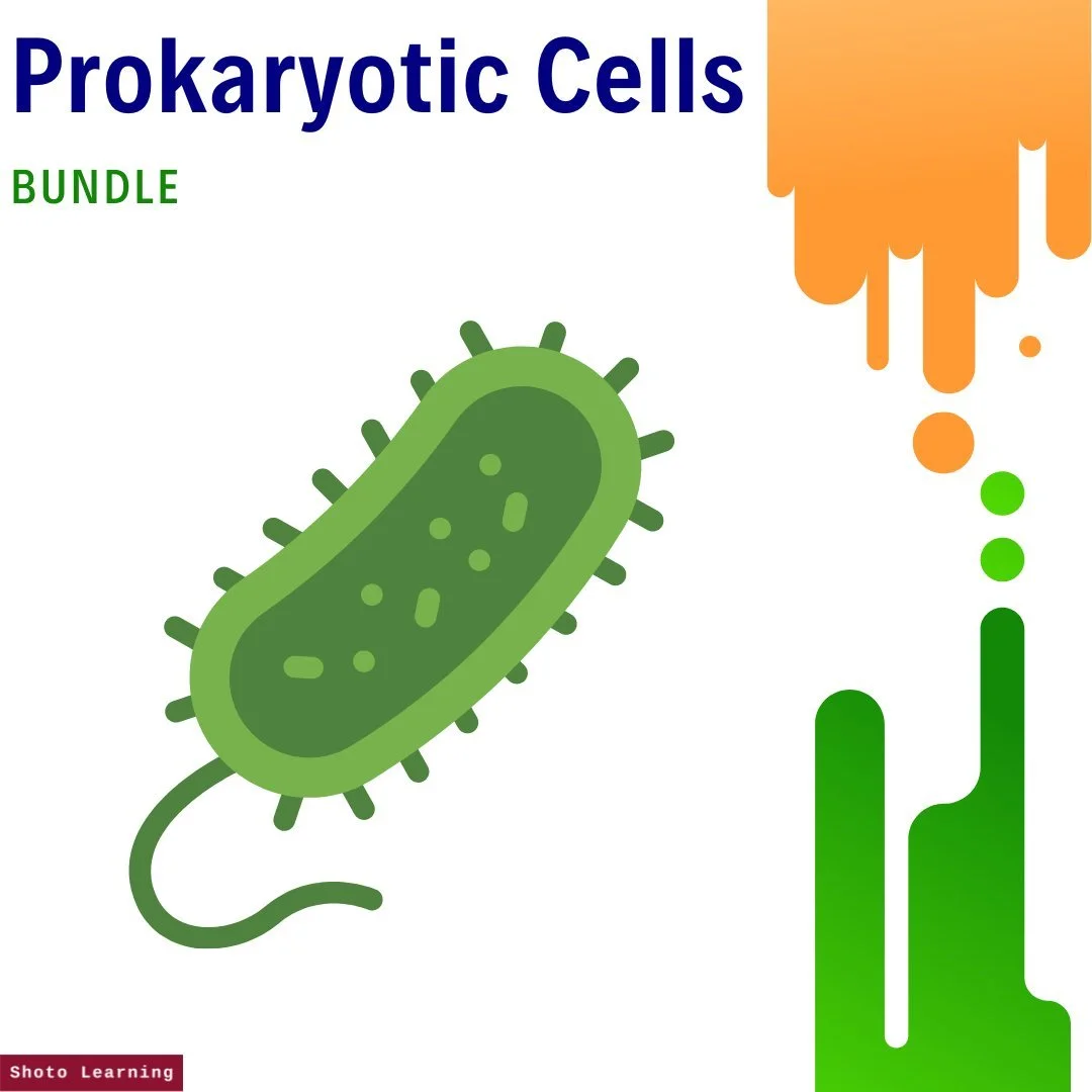 Prokaryotic Cells Cut and Paste Activity - Fun Science Worksheet