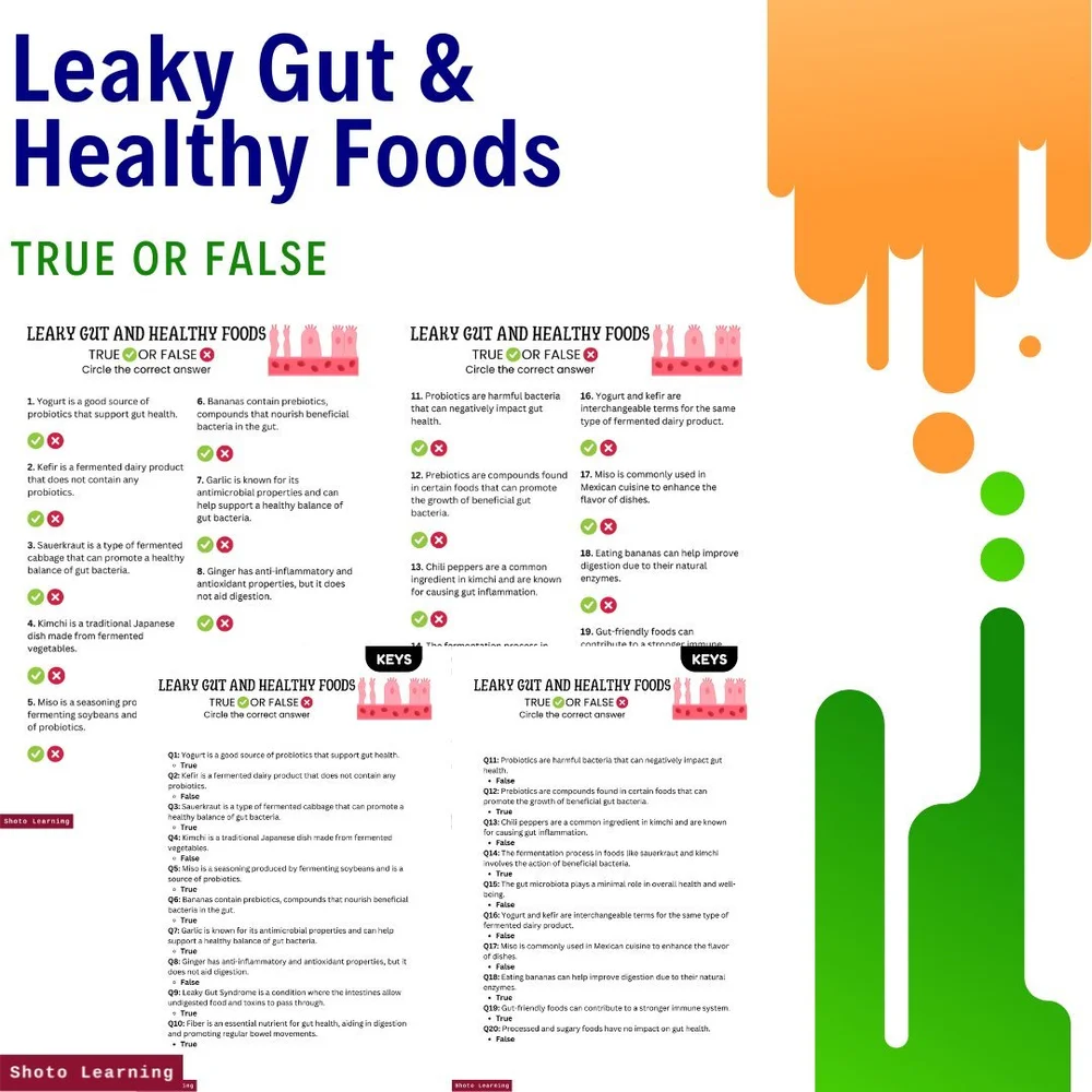 Gut Health Delights Poster: Boost Your Digestive Wellness