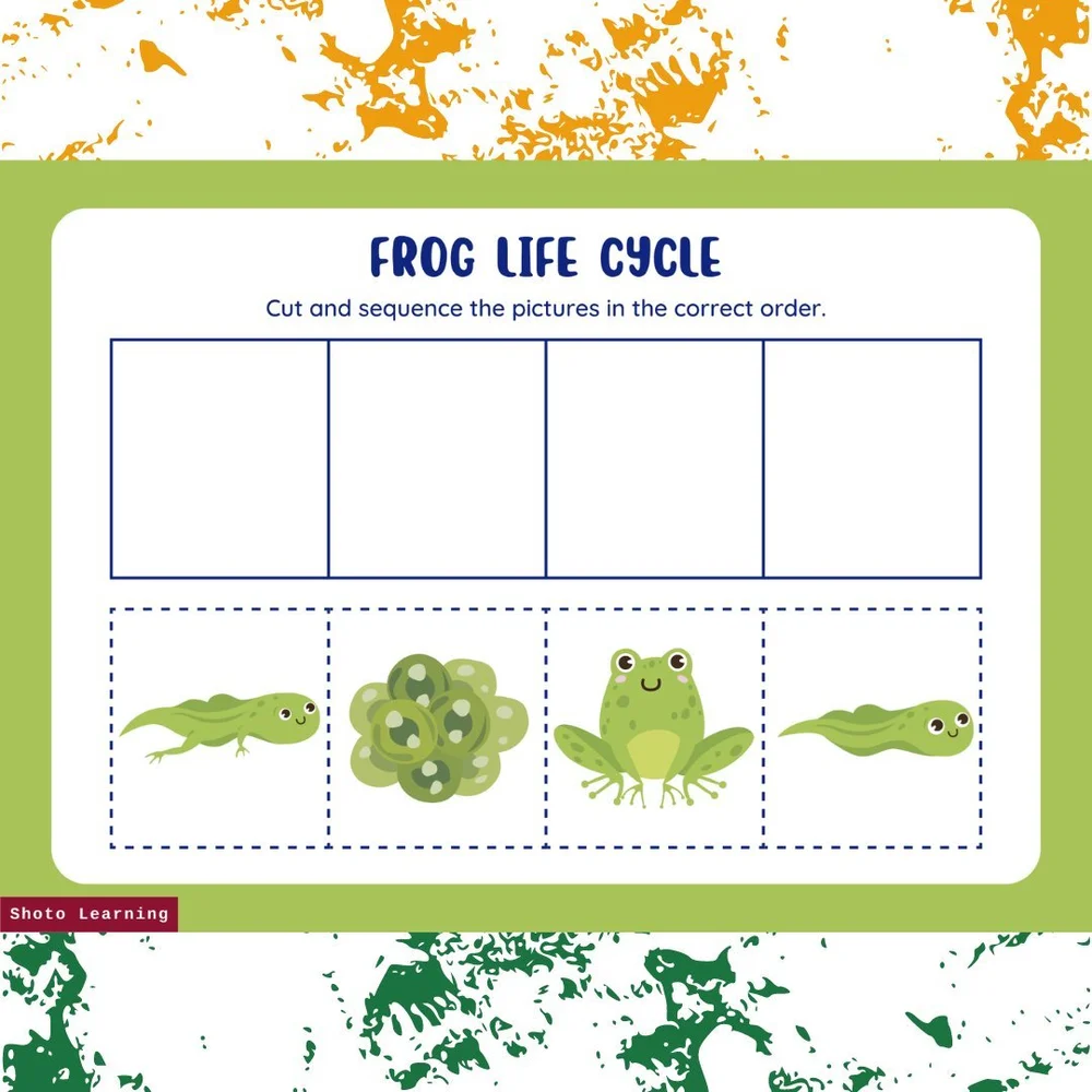 Fun and Educational Frog Life Cycle Crossword Worksheets
