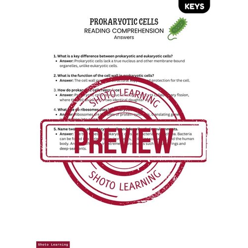 Prokaryotic Cell Q&A Mastery: 20 Questions & Answers
