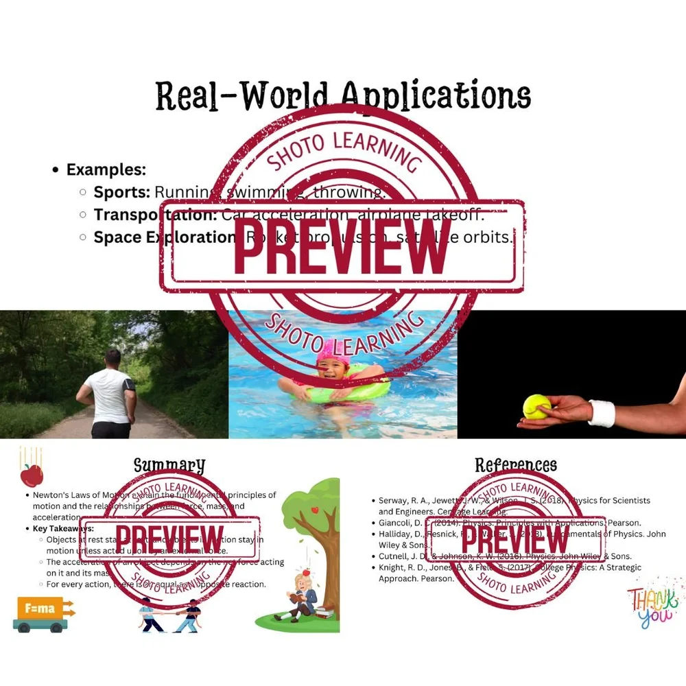 Free Newton's Laws of Motion Poster Set - Educational & Fun