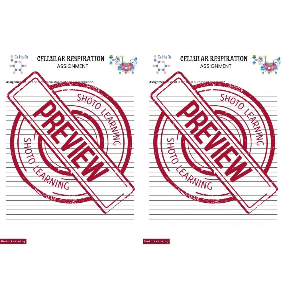 Cellular Respiration PowerPoint with Speech & PDF | Learn Biology