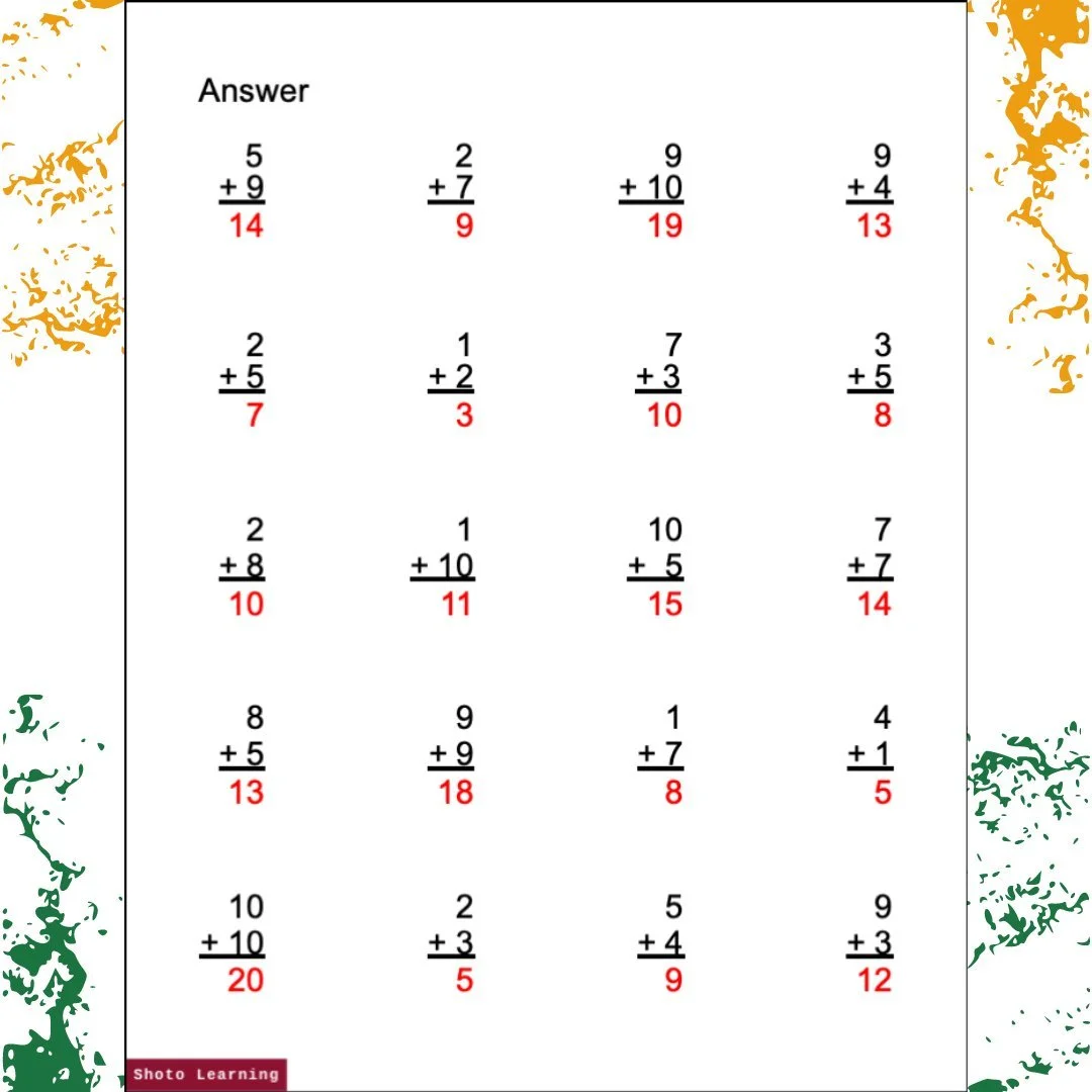 Math — K-12 English, Math & Science Worksheets - Boost Learning Now
