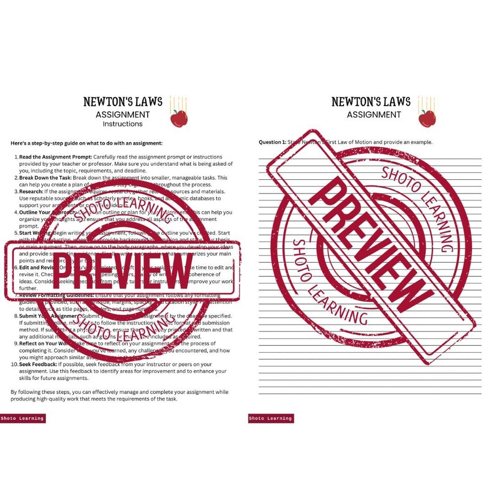 Free Newton's Laws of Motion Poster Set - Educational & Fun