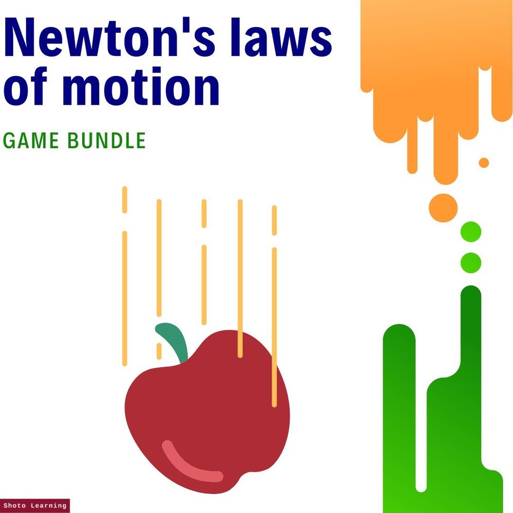 Free Newton's Laws of Motion Poster Set - Educational & Fun