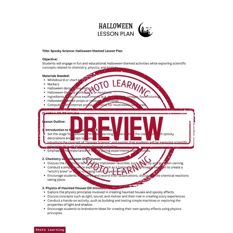 Spooky Halloween Activities Bundle for Kids | Shoto Learning