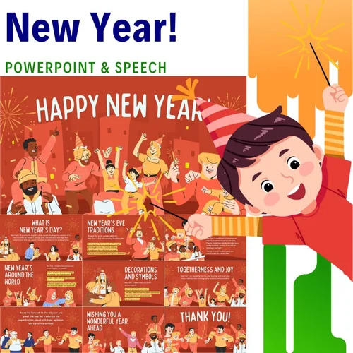 New Year Writing Prompts Worksheet – 10 Fun Creative Prompts