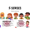 Five Senses Word Search Puzzle - Fun Science Activity for Kids