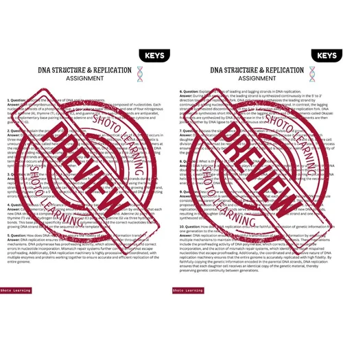 DNA Structure Worksheet: Engaging Exercises with Answers